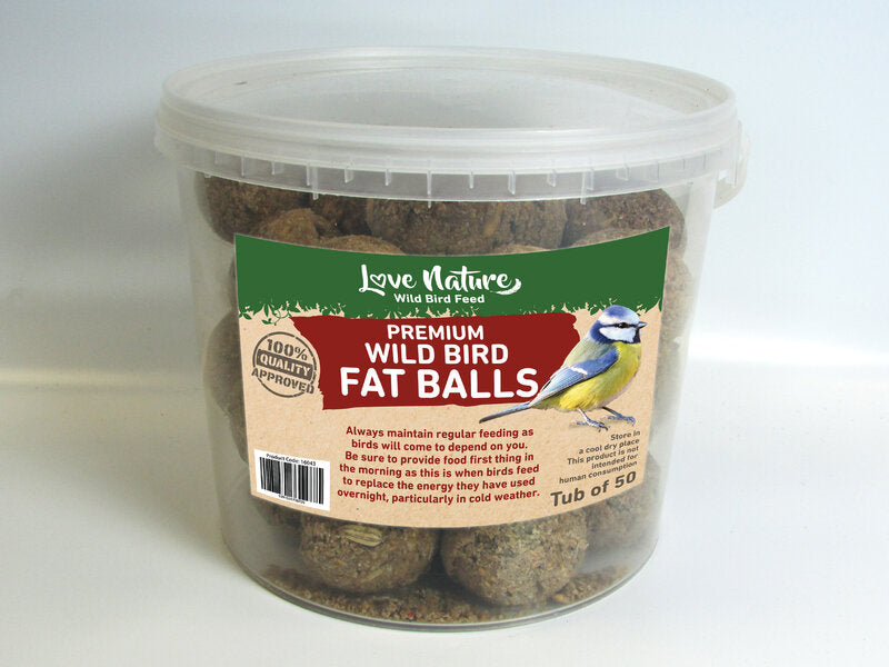 Fat Balls Bucket X 50 – WCBS